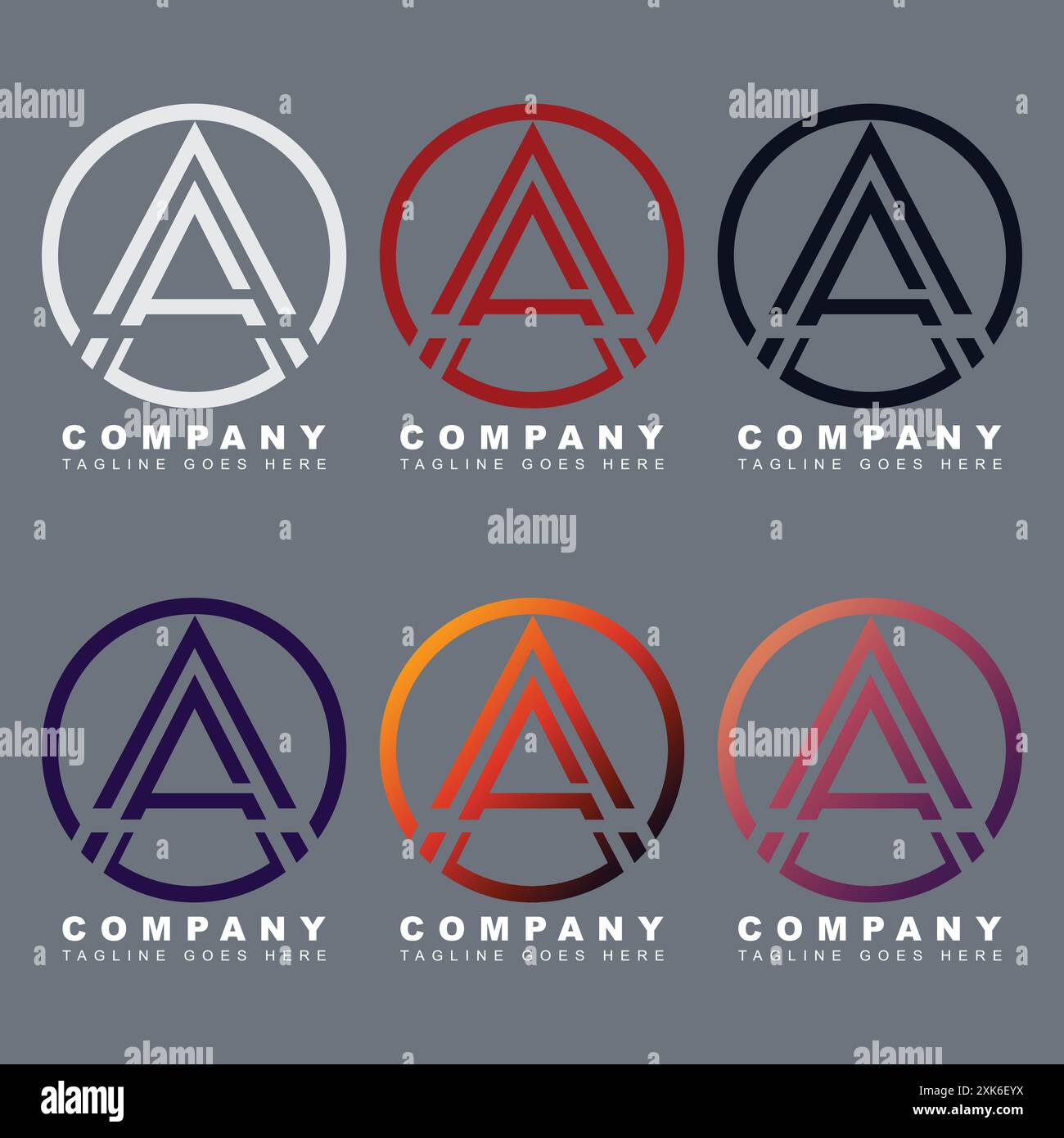 Sleek and professional letter A logo using a monogram-style for an ...