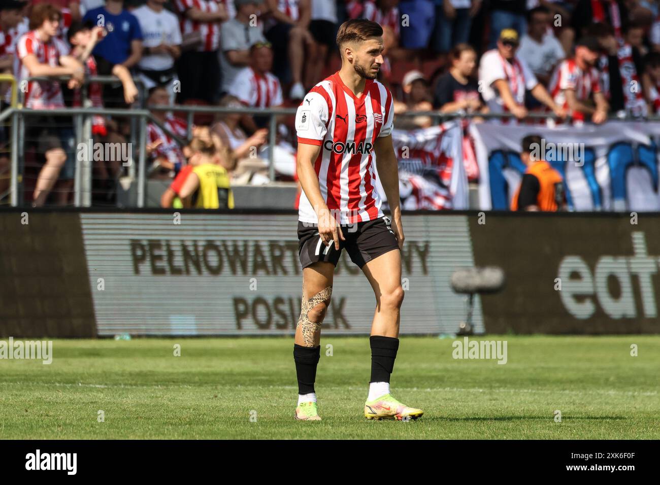 Krakow, Poland. 21st July, 2024. football 2024 2025 PKO BP Ekstraklasa Cracovia vs Piast Gliwice ...