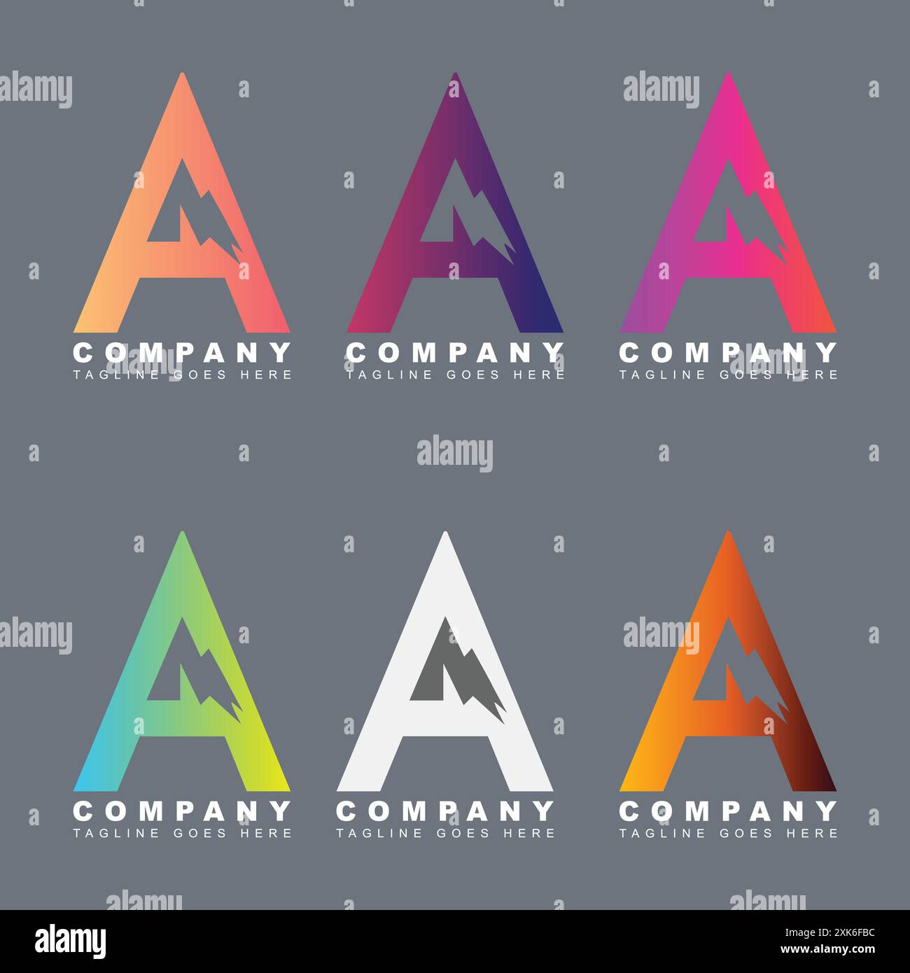 Alpine letter a logo hi-res stock photography and images - Alamy