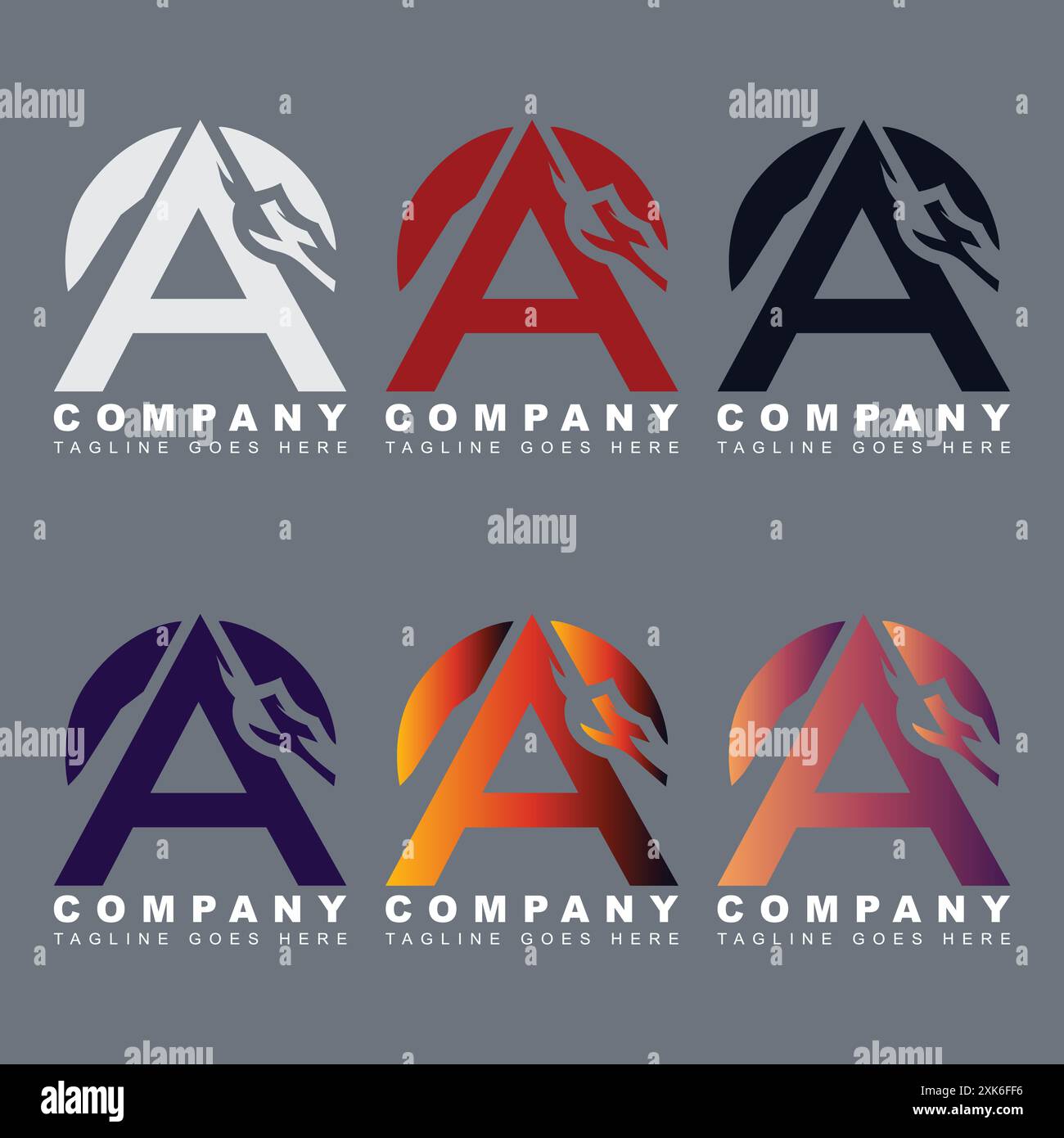 Alpine letter a logo hi-res stock photography and images - Alamy