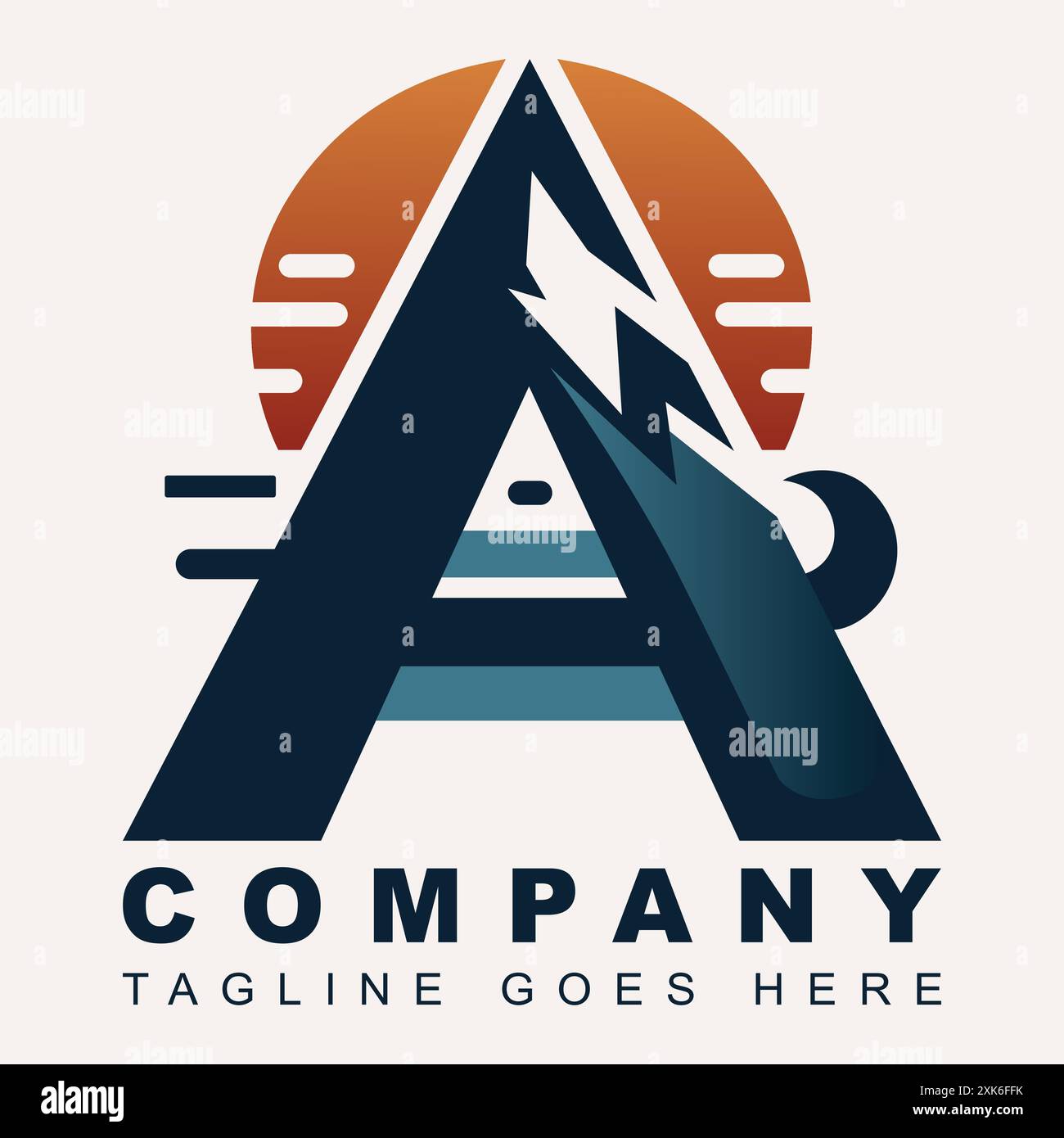 Peak of ambition letter a logo hi-res stock photography and images - Alamy