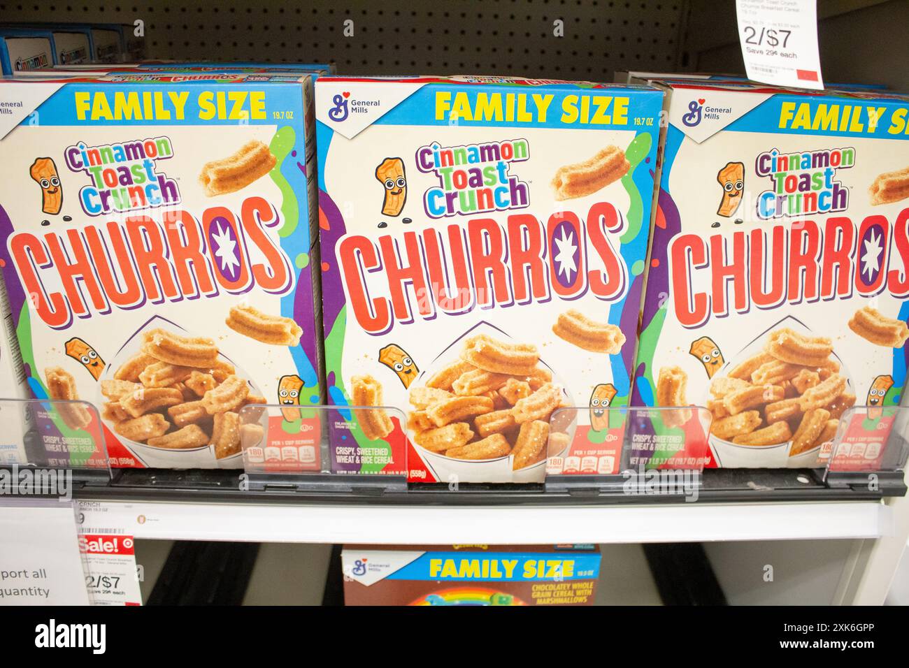 Los Angeles, California, United States - 03-18-2021: A view of several ...