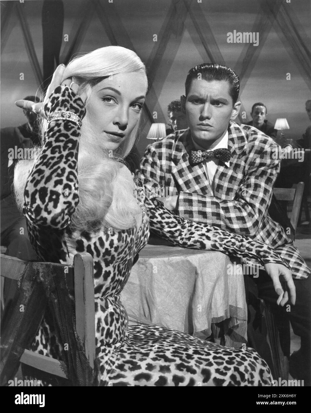 BELITA and TOMMY RALL in a scene from INVITATION TO THE DANCE 1956 ...