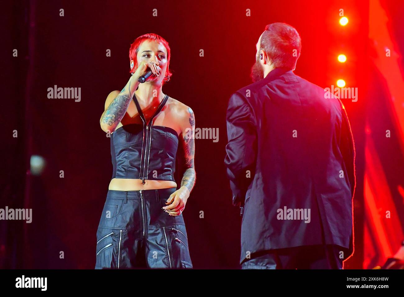 Pescara, Italy. 20th July, 2024. Francesca Mesiano, known by her ...