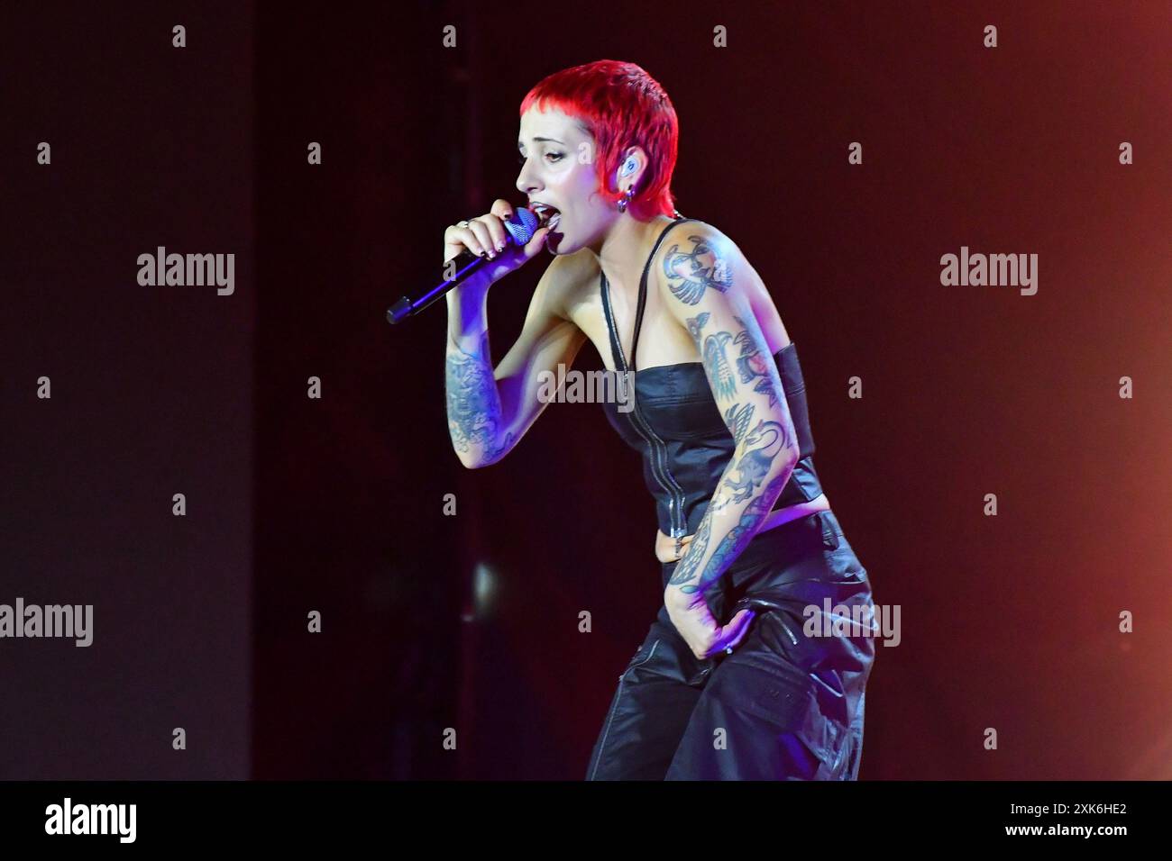 Pescara, Italy. 20th July, 2024. Francesca Mesiano, known by her ...