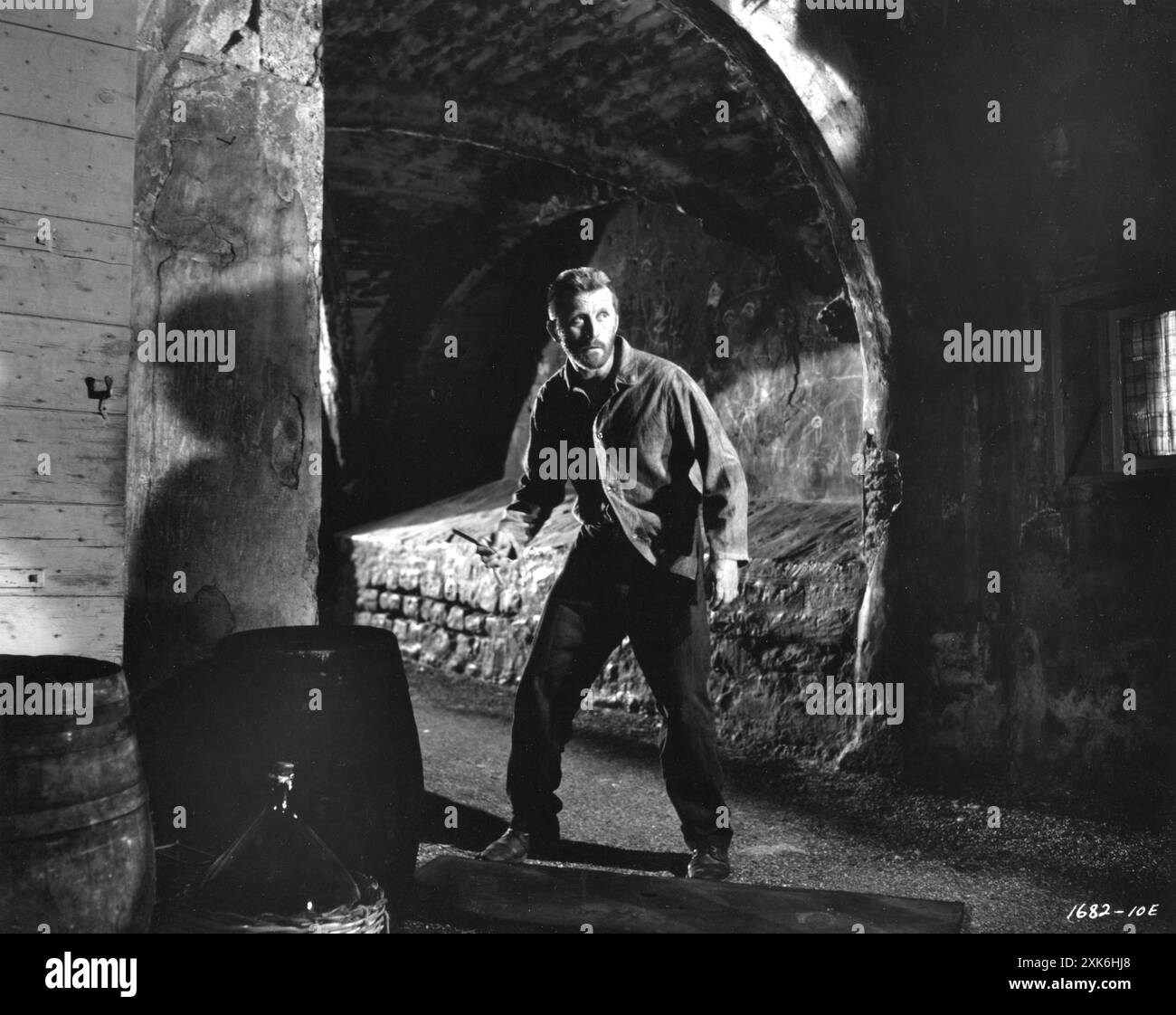 KIRK DOUGLAS as VINCENT VAN GOGH in a scene from LUST FOR LIFE 1956 ...