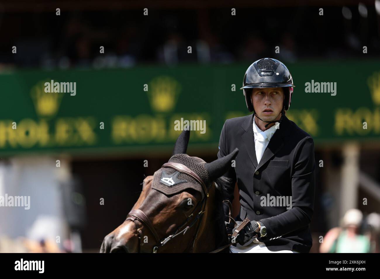 Dinard, France. 21st July, 2024. Martin Fuchs of Switzerland with ...