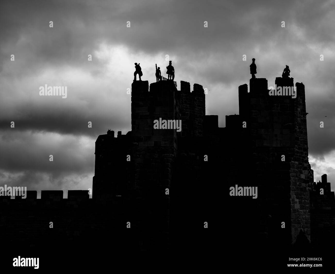 Built in the 11th century Alnwick Castle is one of the largest ...