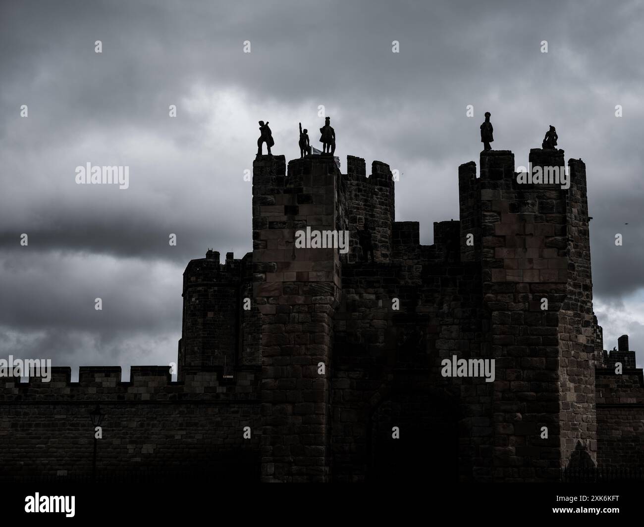 Built in the 11th century Alnwick Castle is one of the largest ...