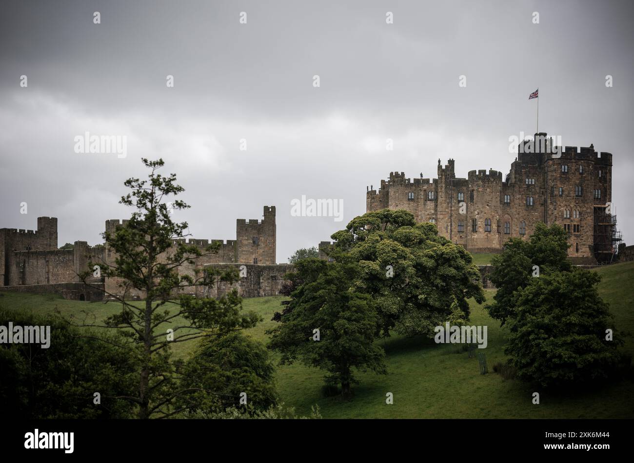 Built in the 11th century Alnwick Castle is one of the largest ...