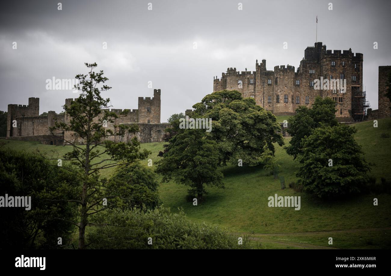 Built in the 11th century Alnwick Castle is one of the largest ...
