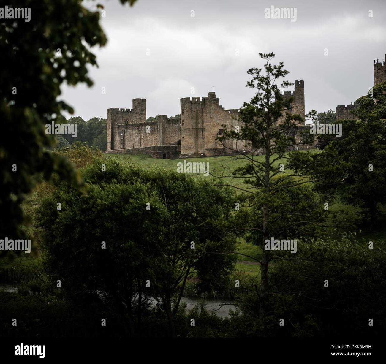 Built in the 11th century Alnwick Castle is one of the largest ...