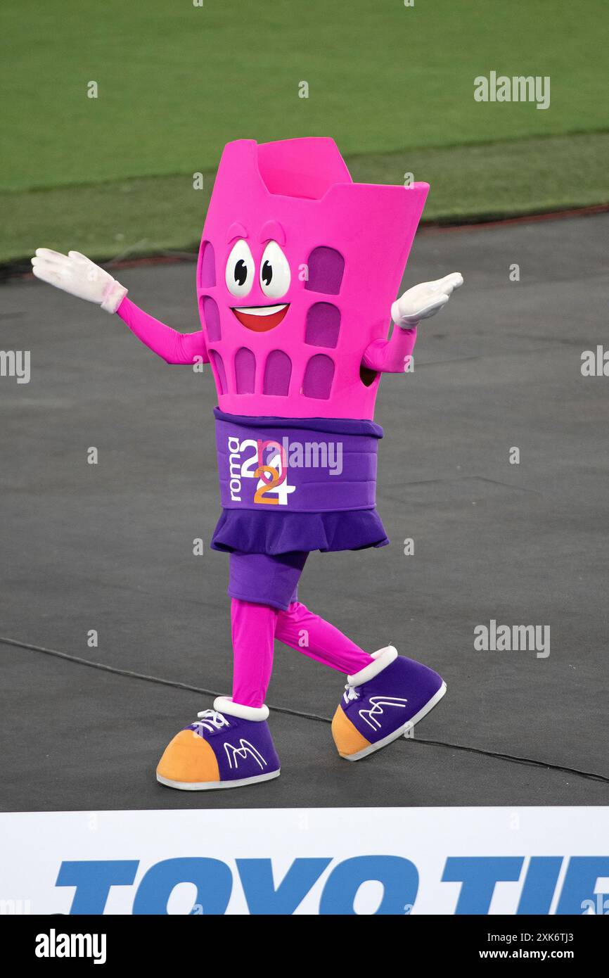 Ludo, the official mascot of European Athletics Championships Roma 2024 ...