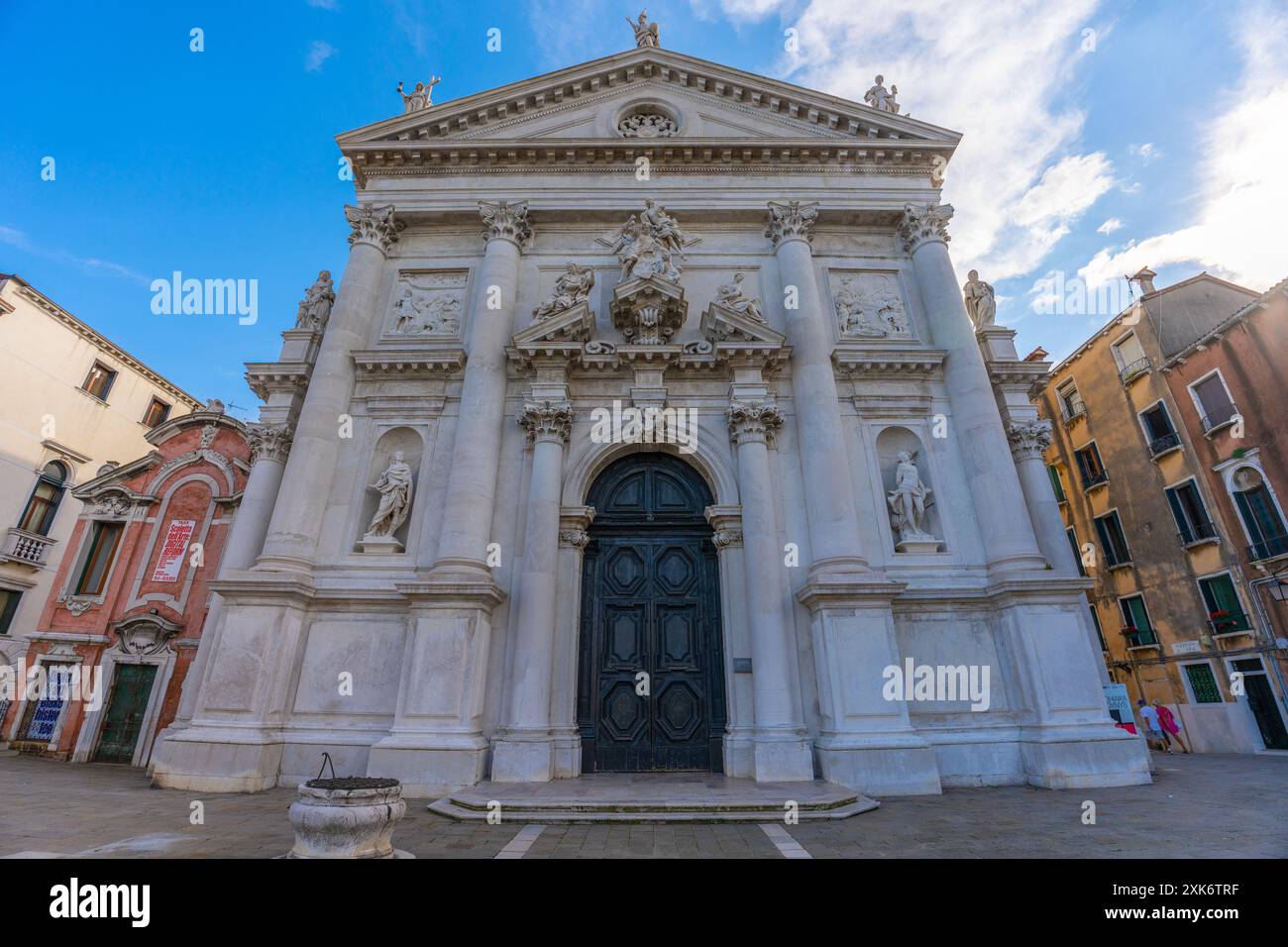 Venice, Italy - June 03, 2024: Chiesa di San Stae Saint Eustachius ...
