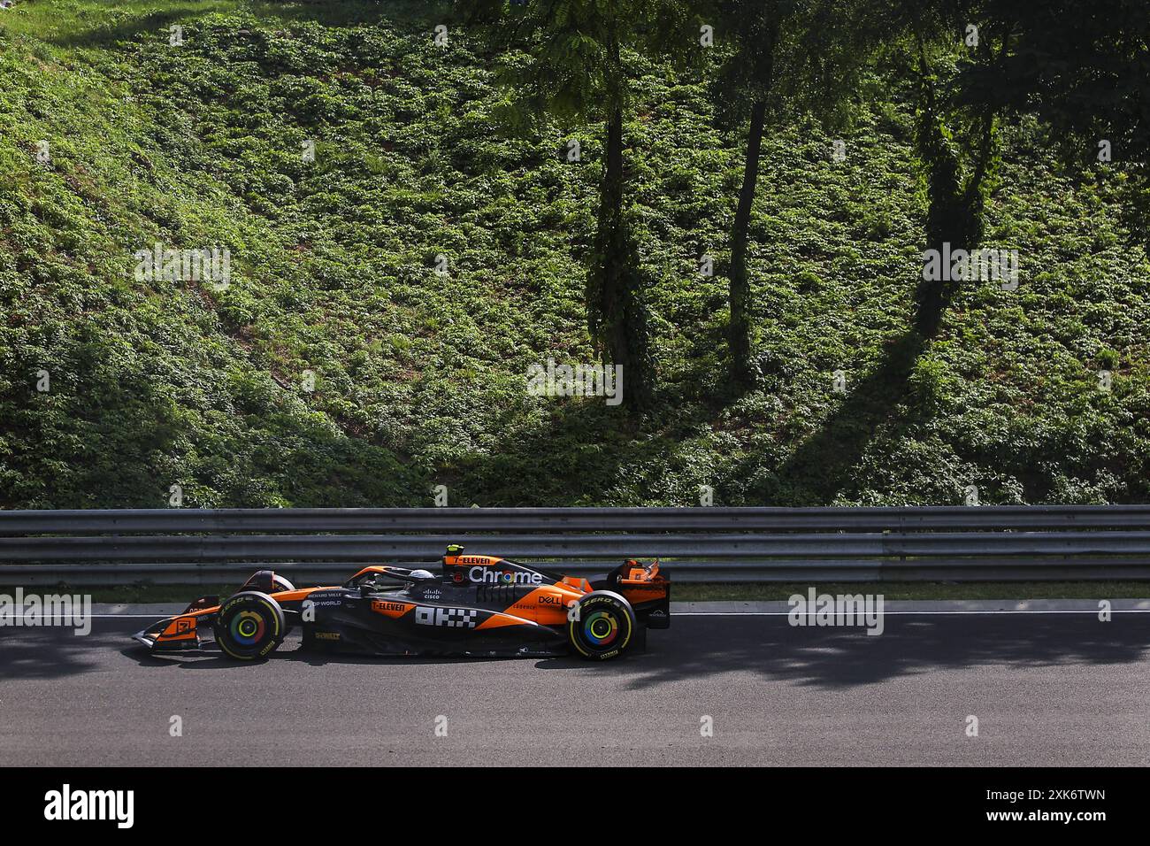 04 NORRIS Lando (gbr), McLaren F1 Team MCL38, action during the Formula 1 Hungarian Grand Prix ...