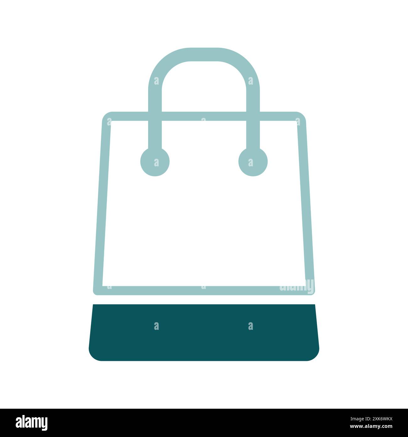 Shopping bag vector icon. E-commerce sign. Graph symbol for your web ...