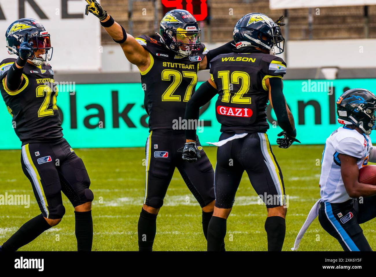 Stuttgart, Germany. 21st July, 2024. ELF/ Game: Panthers Wroclaw at ...