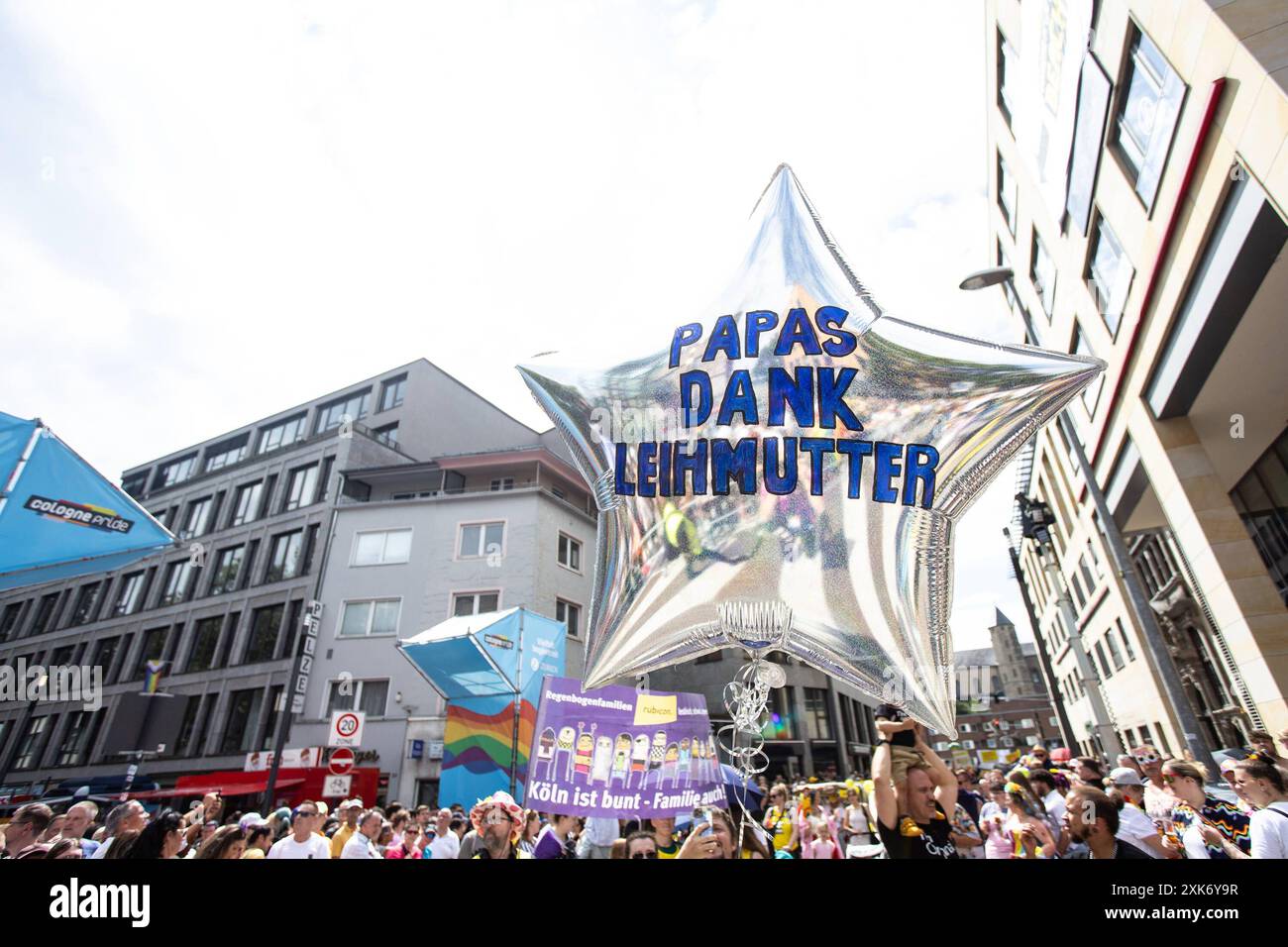 CSD 2024 3. Tag, Cologne Pride, Köln 20.07.2024 Teilnehmer bei dem CSD ...