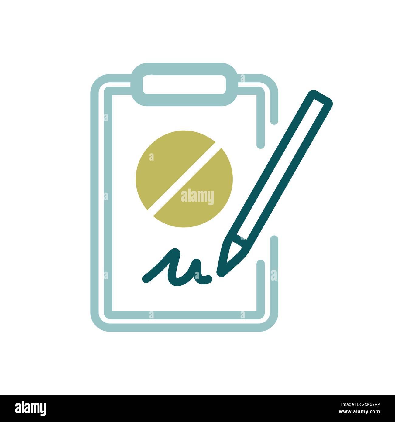 Petition vector isolated icon. Collecting signatures. Protest vote ...