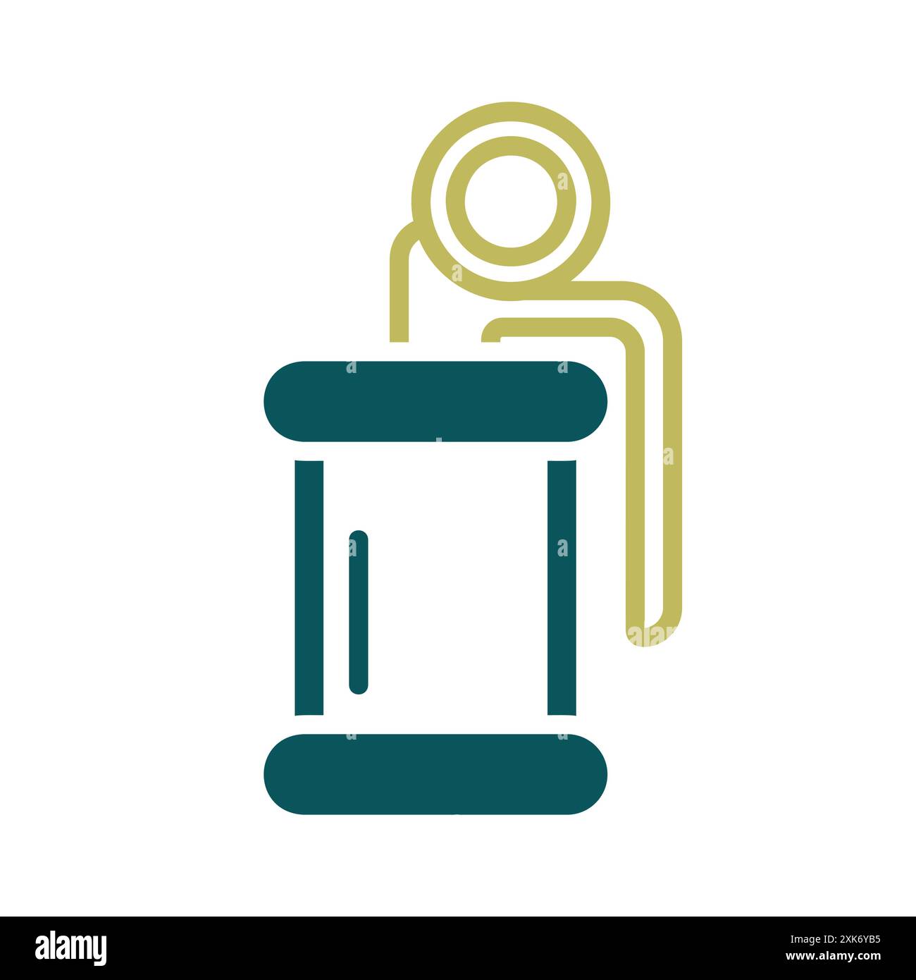 Hand flash grenade of special forces vector isolated icon. Police ...