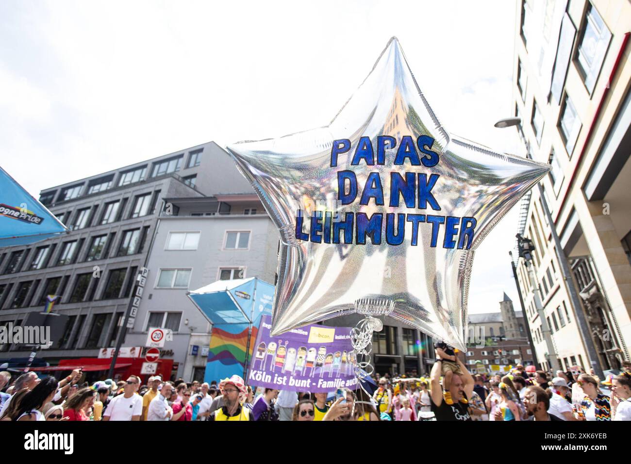 CSD 2024 3. Tag, Cologne Pride, Köln 20.07.2024 Teilnehmer bei dem CSD ...