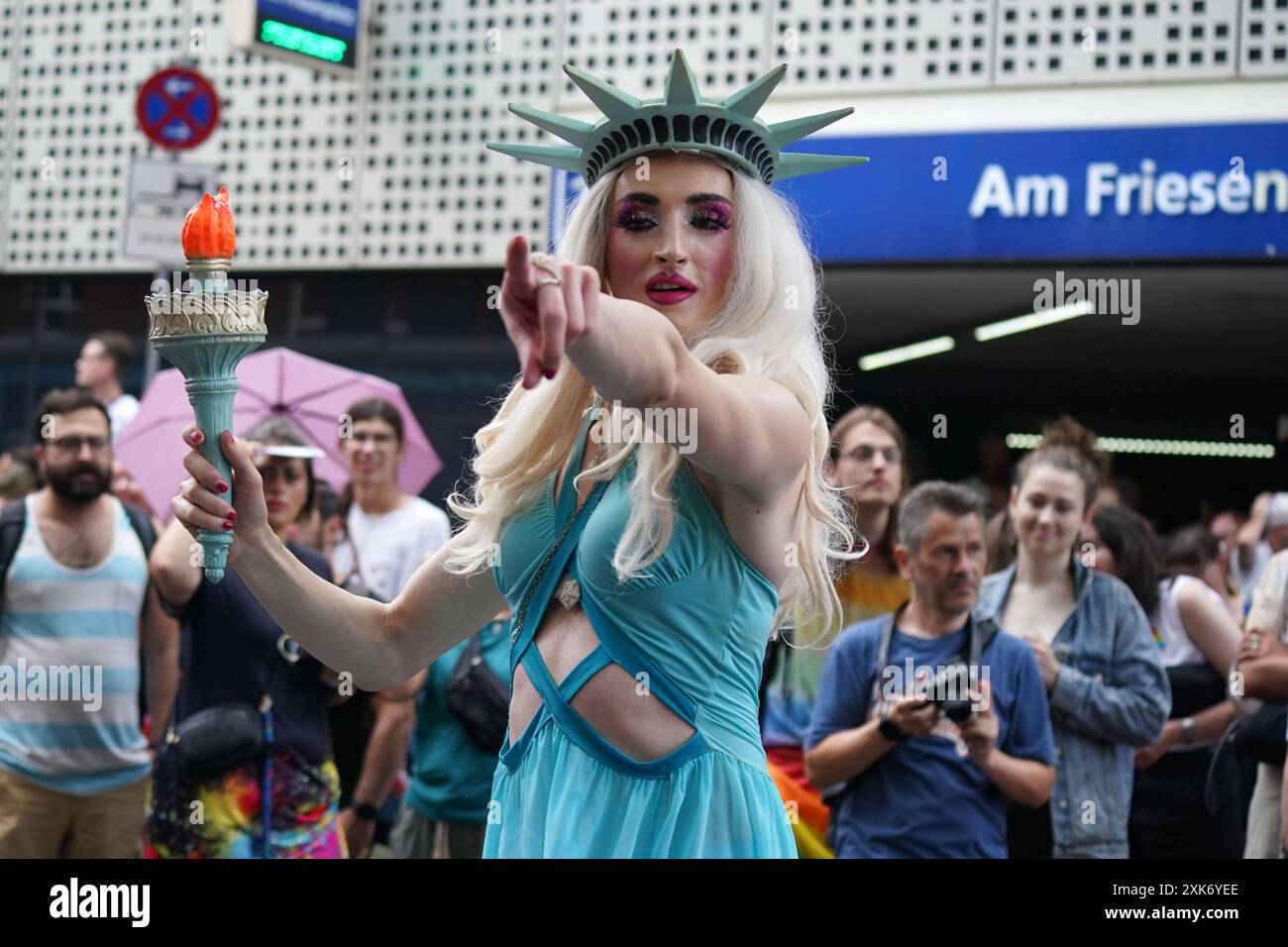 Köln, Christopher streetday 2024, Cologne Pride, CSD-Parade, Drag Queen ...