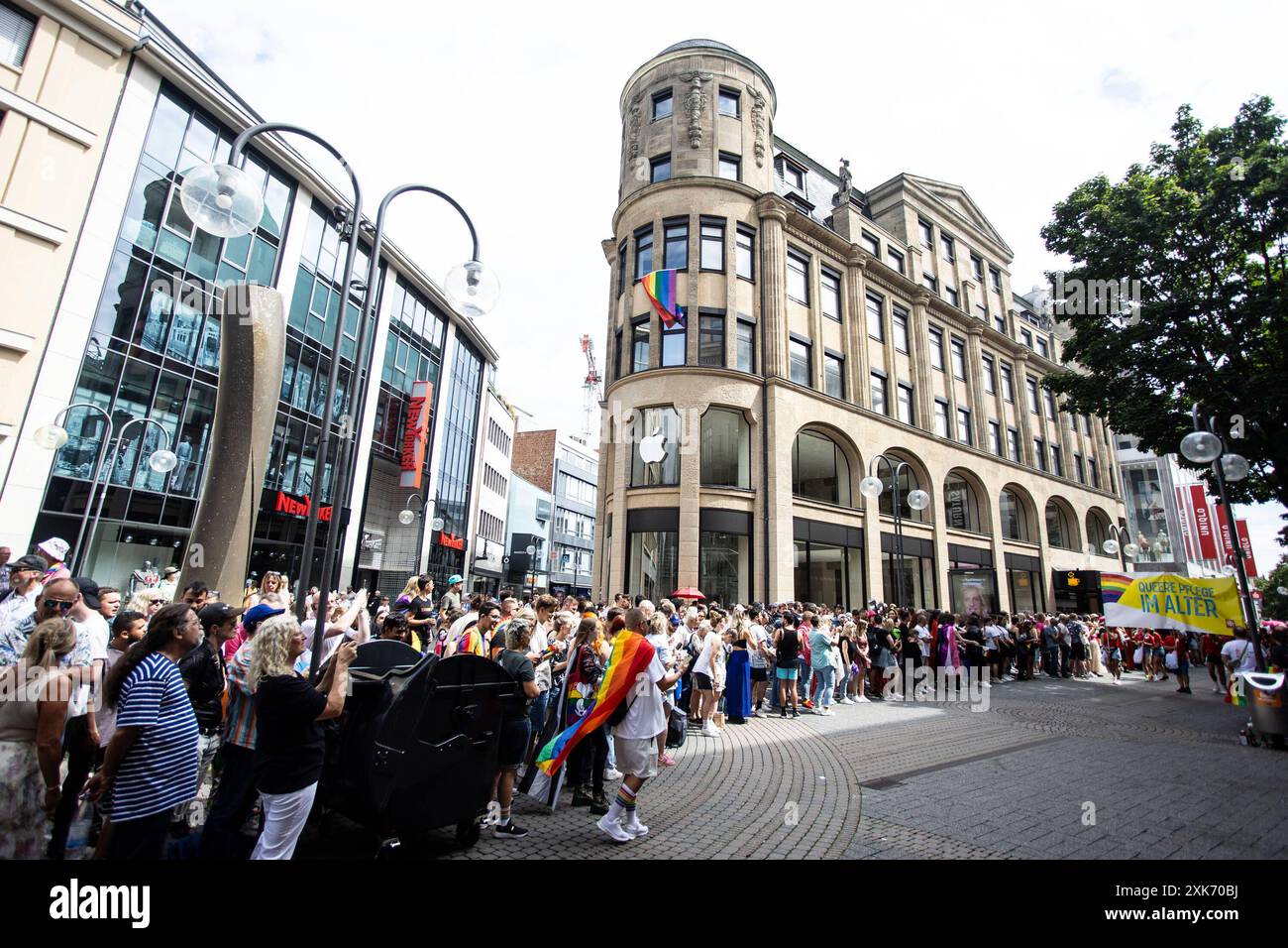 CSD 2024 3. Tag, Cologne Pride, Köln 20.07.2024 Teilnehmer bei dem CSD ...