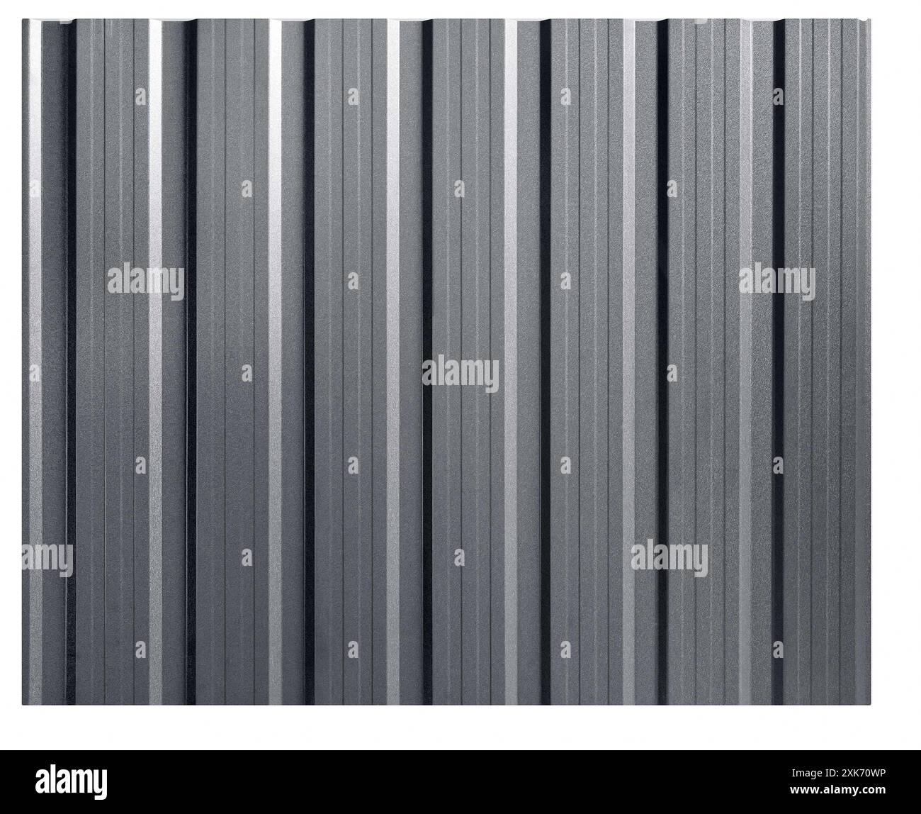 Standing seam metal roof Cut Out Stock Images & Pictures - Alamy