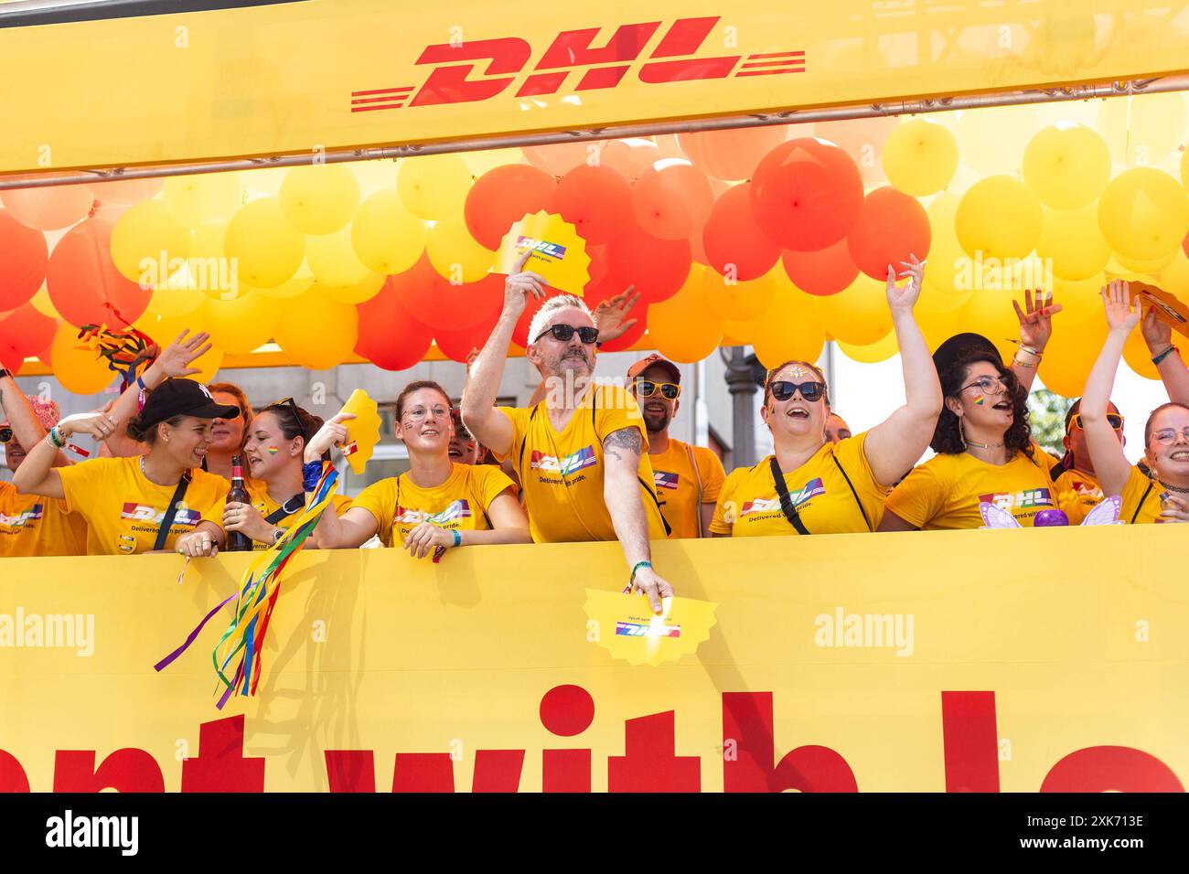 CSD 2024 3. Tag, Cologne Pride, Köln 20.07.2024 Teilnehmer bei dem CSD ...