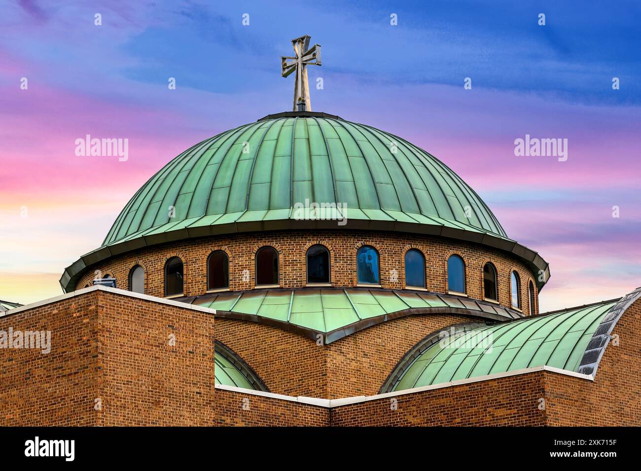 Old St. Mary's Catholic Church, Detroit, USA Stock Photo - Alamy