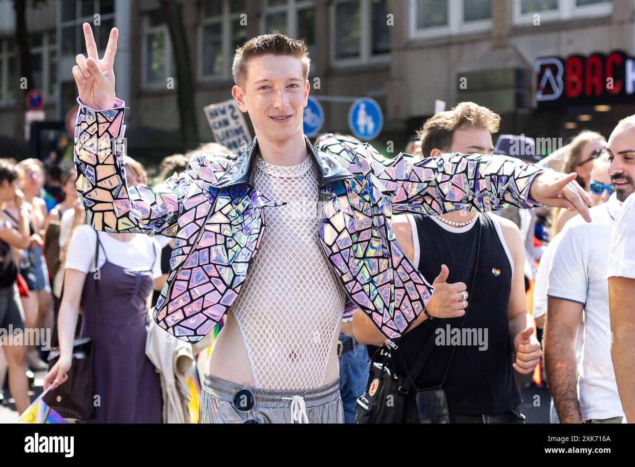 CSD 2024 3. Tag, Cologne Pride, Köln 20.07.2024 Teilnehmer bei dem CSD ...