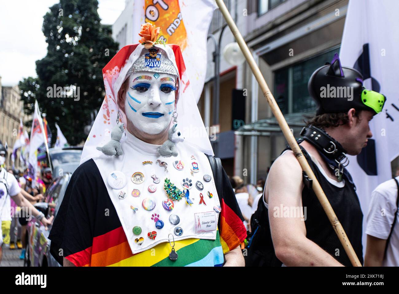 CSD 2024 3. Tag, Cologne Pride, Köln 20.07.2024 Teilnehmer bei dem CSD ...