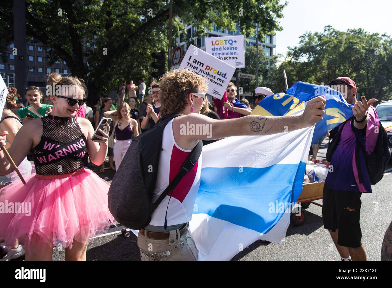 CSD 2024 3. Tag, Cologne Pride, Köln 20.07.2024 Teilnehmer bei dem CSD ...