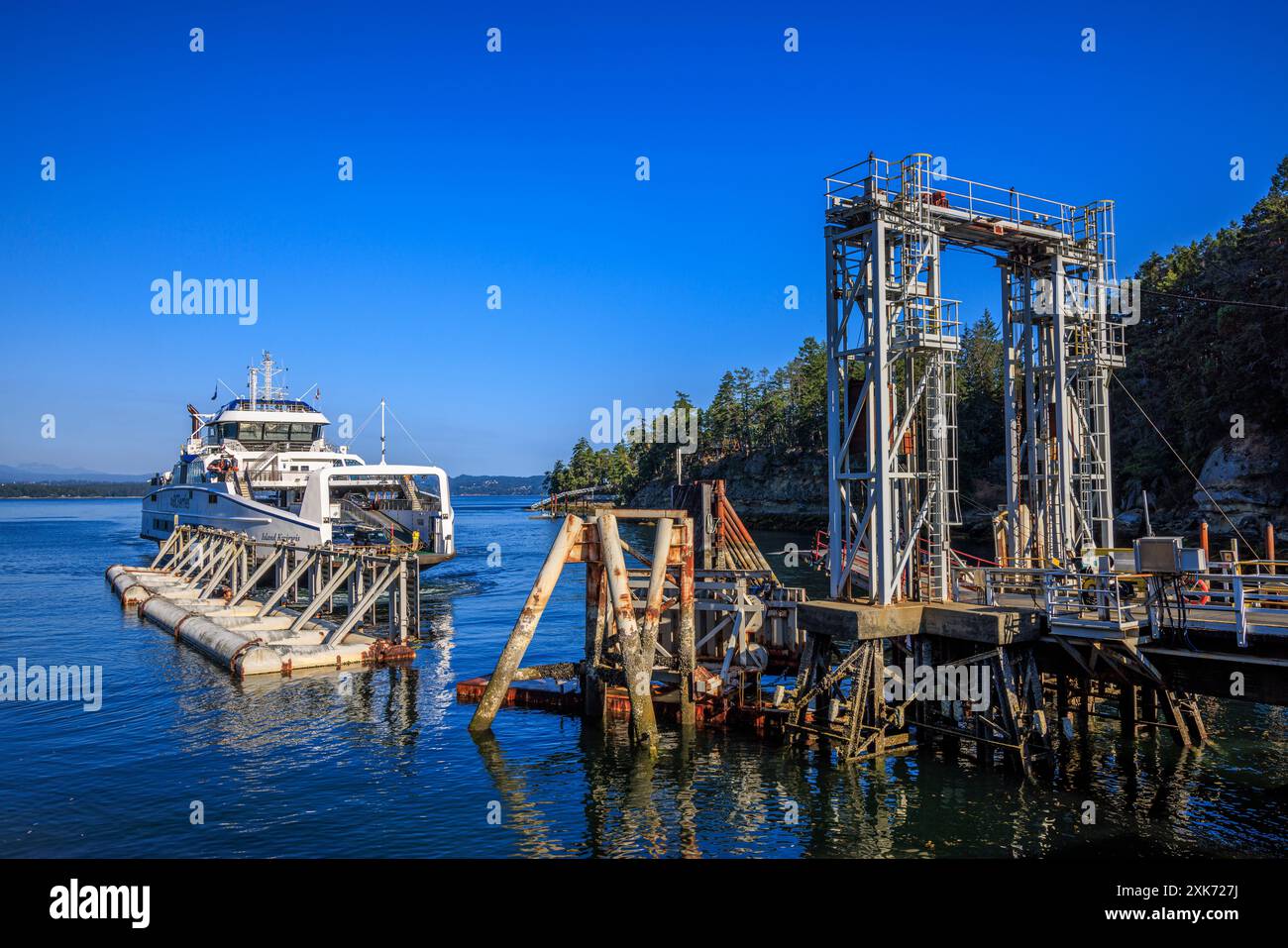 Gabriola Island, British Columbia, Canada - July 18, 2024: The BC ...