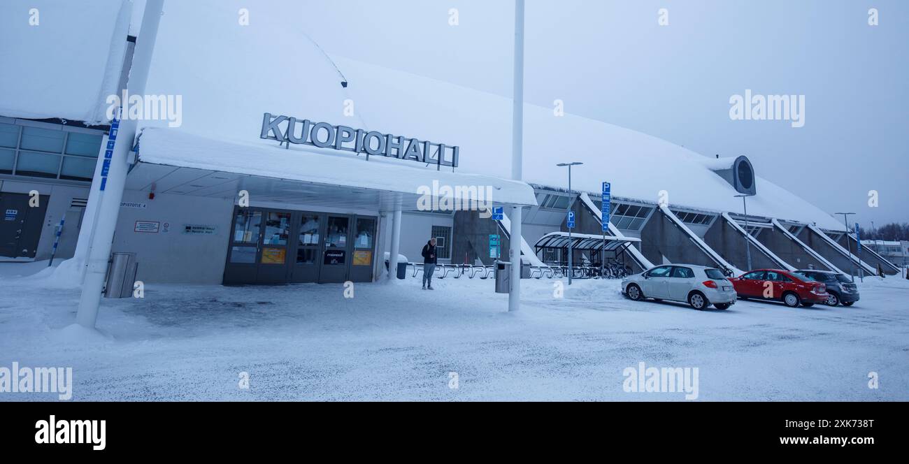 Indoor sports arena Kuopiohalli city of Kuopio . Used for sport ...