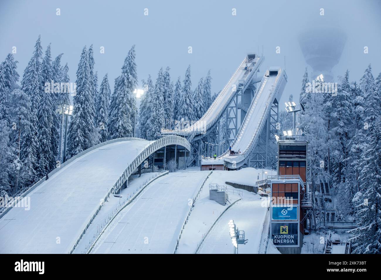 Ski jumping stadium hi-res stock photography and images - Alamy