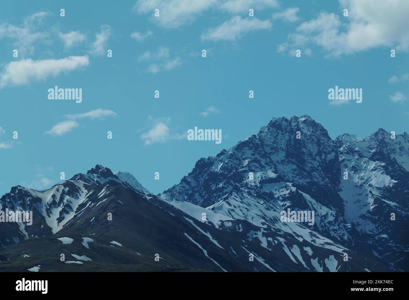 Hiking Alaska’s Matanuska Glacier fed by Mount Marcus Baker in the ...