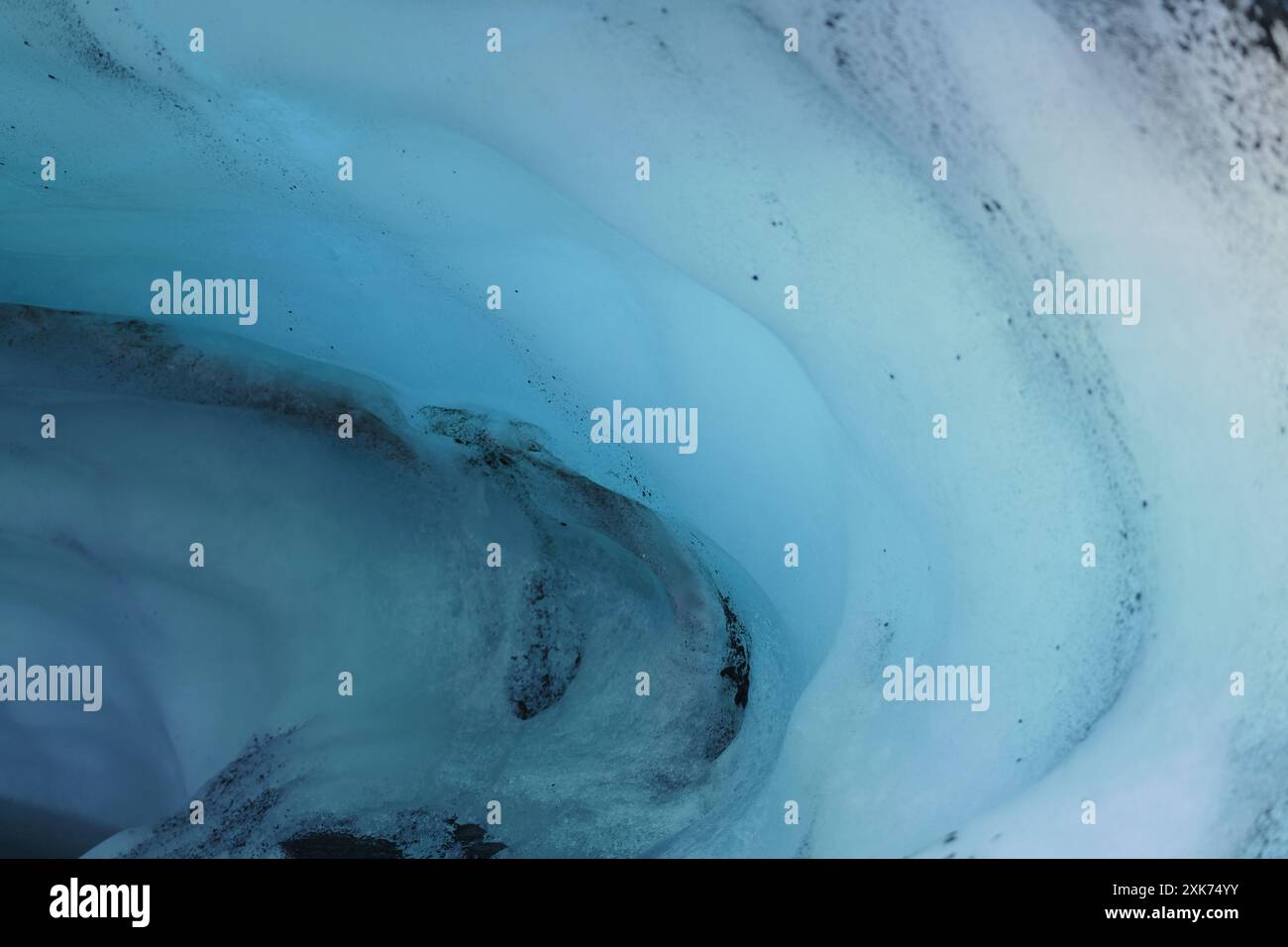 Hiking Alaska’s Matanuska Glacier fed by Mount Marcus Baker in the ...