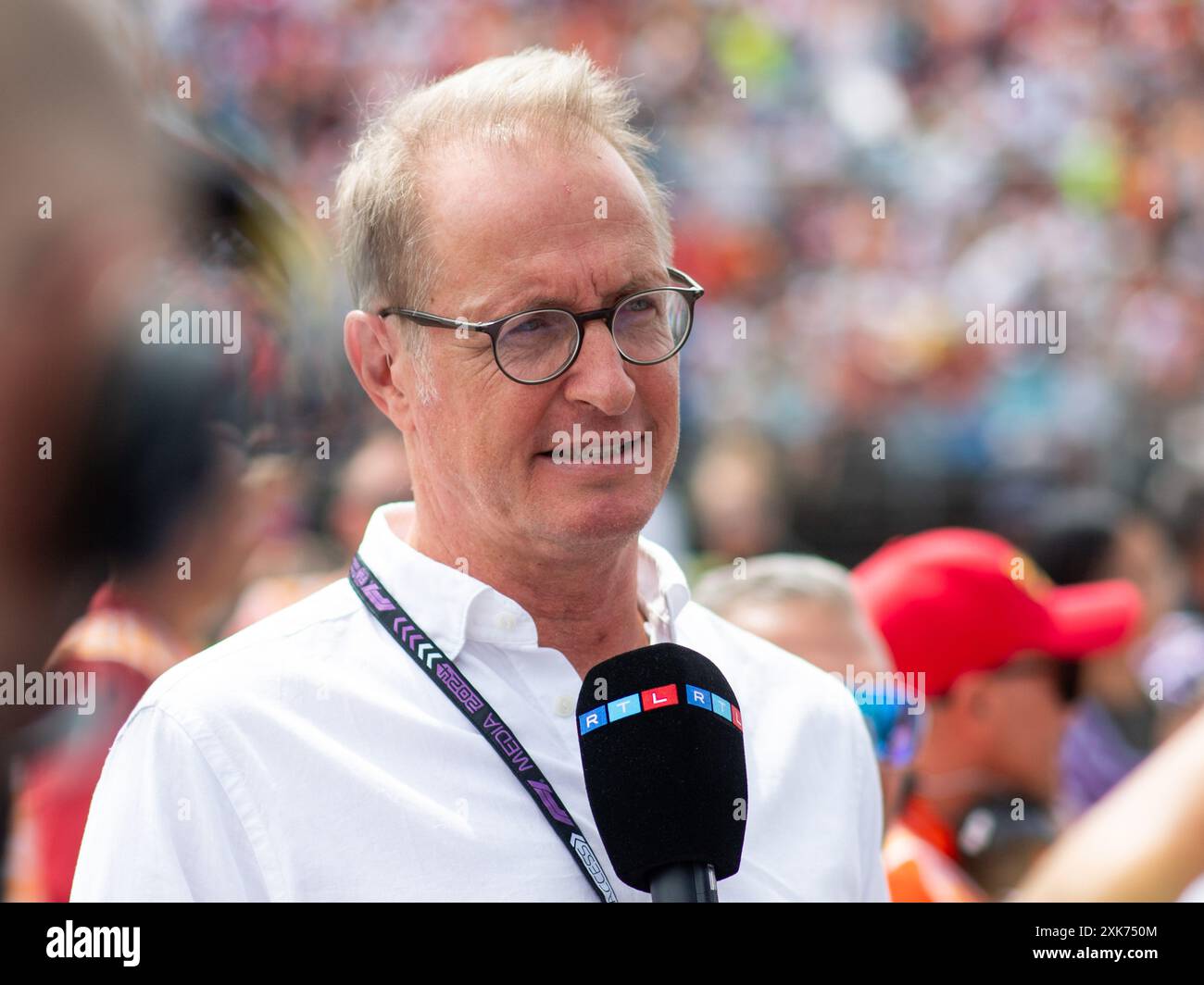 Florian Koenig (RTL TV Moderator), HUN, Formel 1 Weltmeisterschaft ...