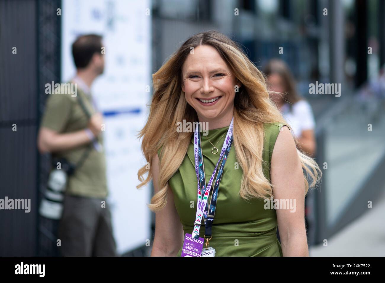 Ruth Buscombe (Großbritannien, F1 TV Expertin, Rennstrategin), HUN ...