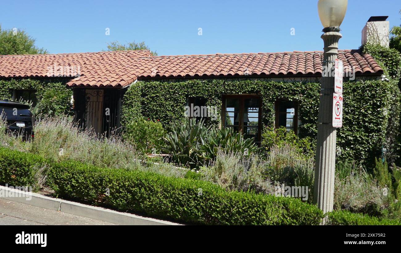 Los Angeles, California, USA 19th July 2024 George Bury Former home ...