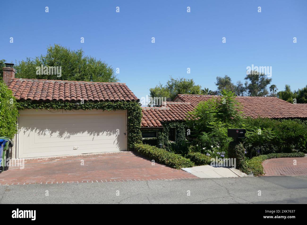 Los Angeles, California, USA 19th July 2024 George Bury Former home ...