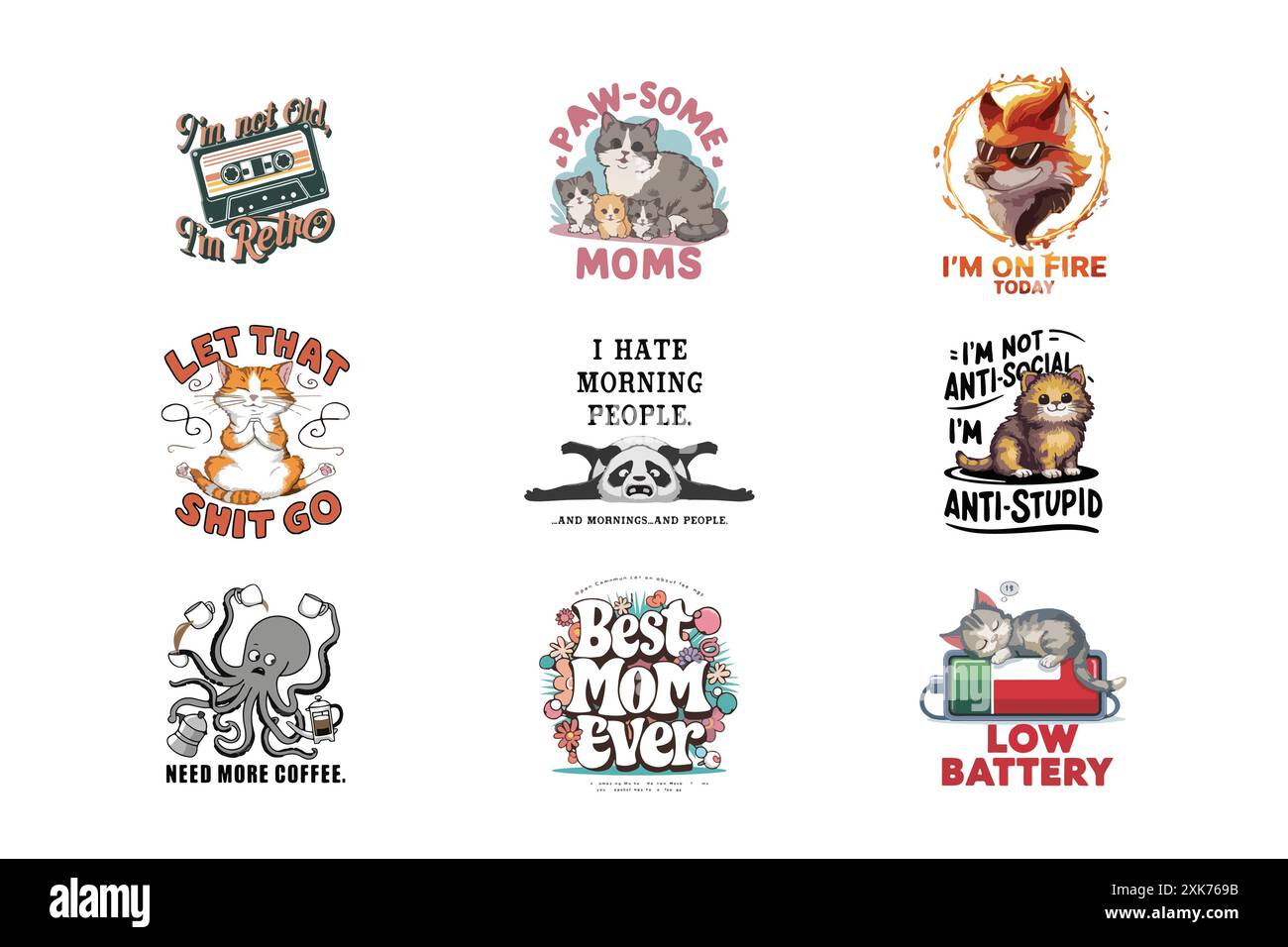 Shirt designs Cut Out Stock Images & Pictures - Alamy