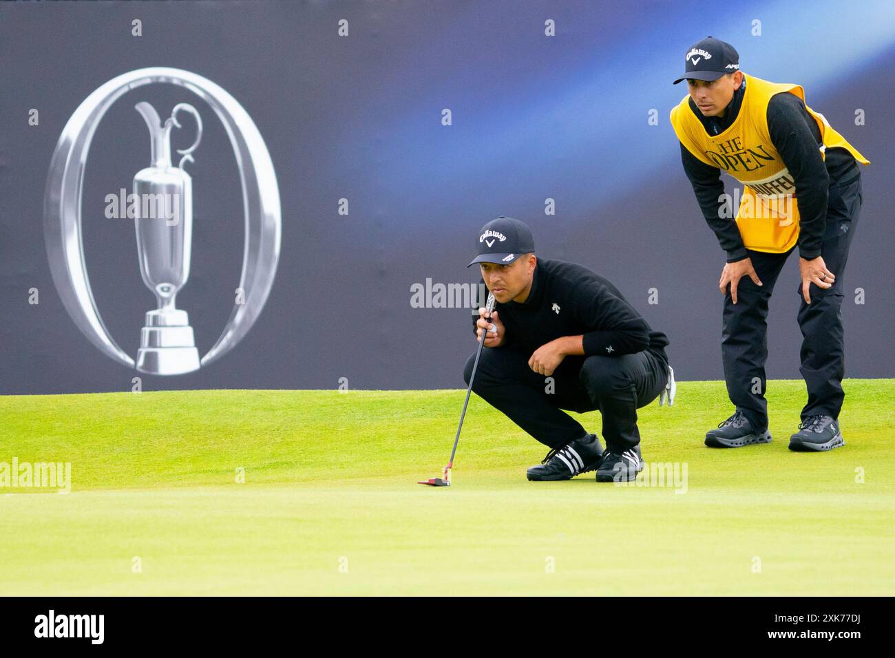 Troon, Scotland, UK. 21st July 2024. Round Four of the 152nd Open ...