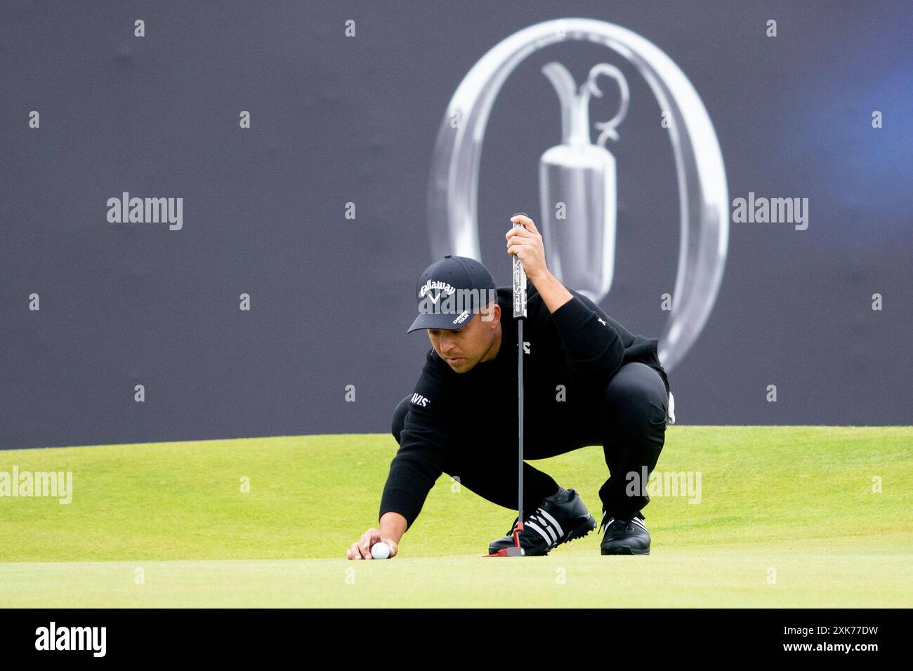 Troon, Scotland, UK. 21st July 2024. Round Four of the 152nd Open ...