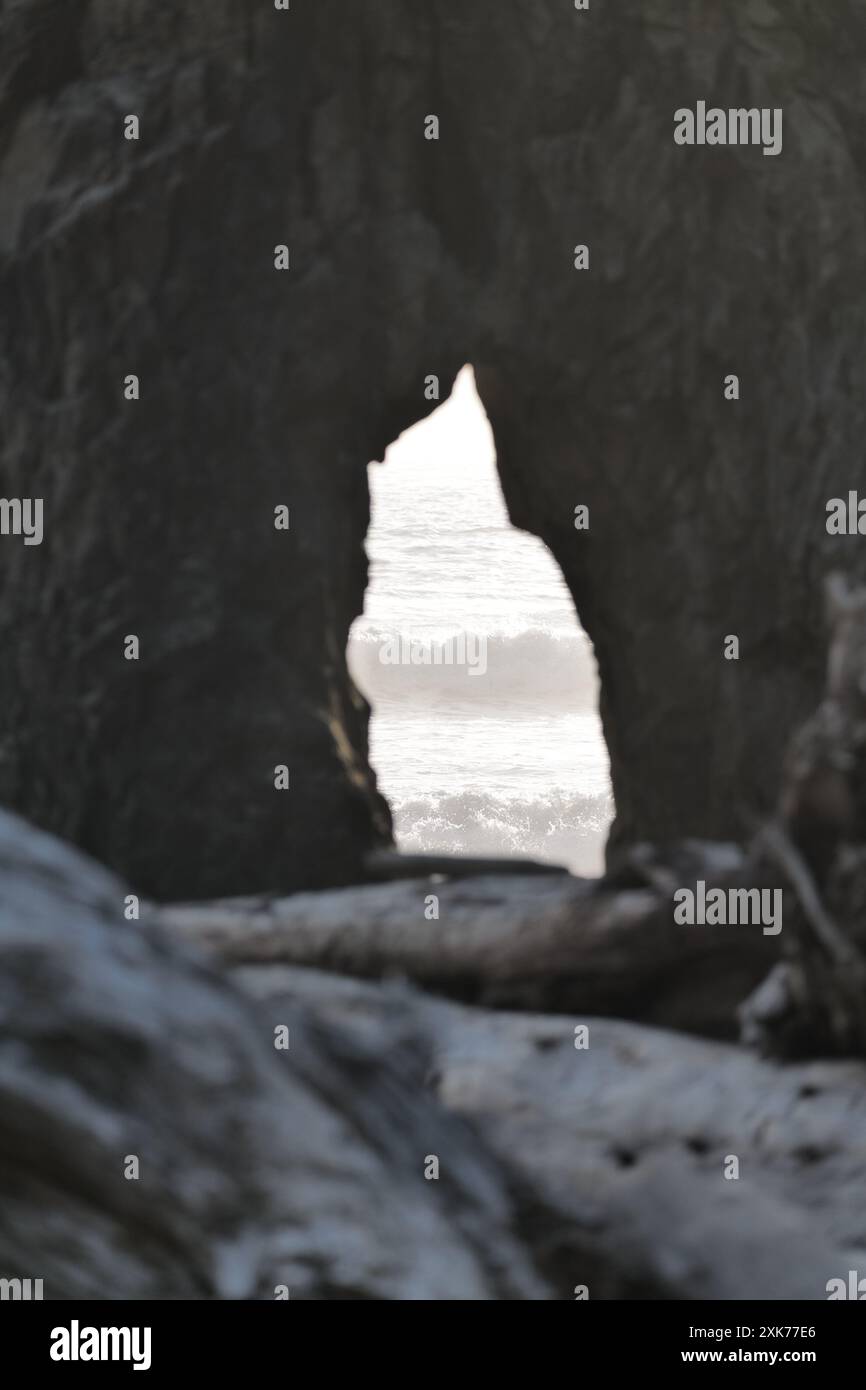 Ruby Beach, along the Pacific Coast of Highway 101 on the Olympic ...