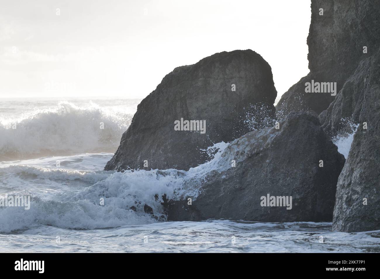 Ruby Beach, along the Pacific Coast of Highway 101 on the Olympic ...