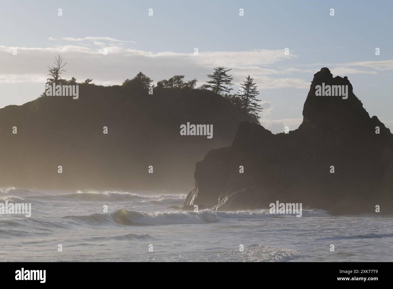 Ruby Beach, along the Pacific Coast of Highway 101 on the Olympic ...