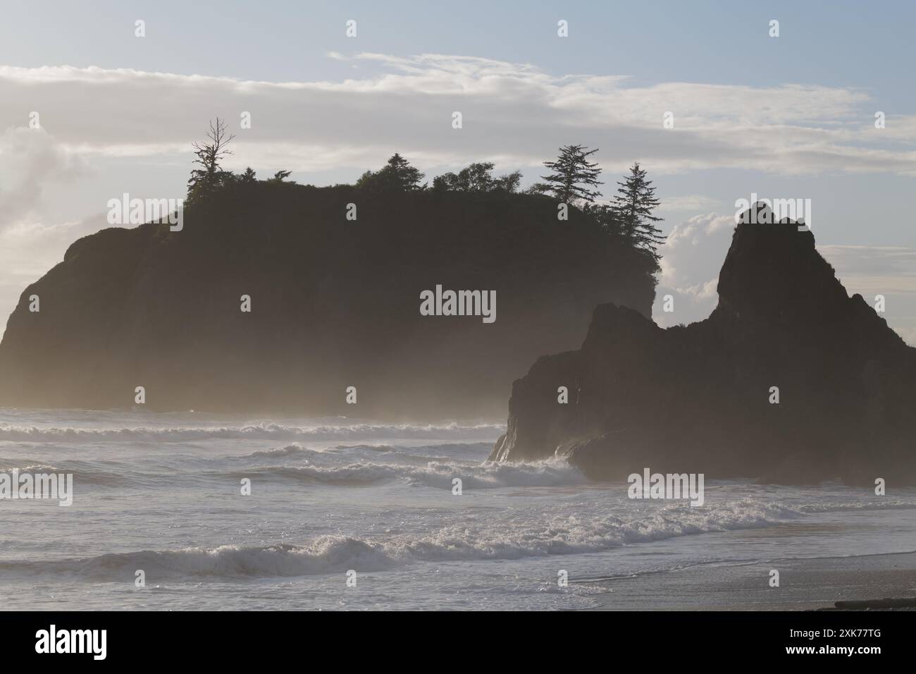 Ruby Beach, along the Pacific Coast of Highway 101 on the Olympic ...