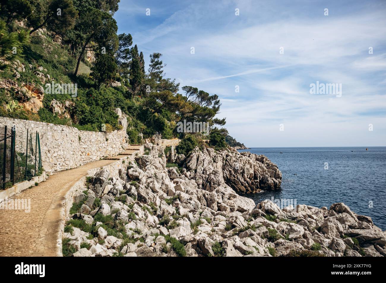 Stunning views of the Saint Jean Cap Ferrat peninsula on the French ...